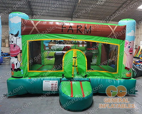 Indoor farm bounce house | Inflatables Bouncers | Products | Getinflatables