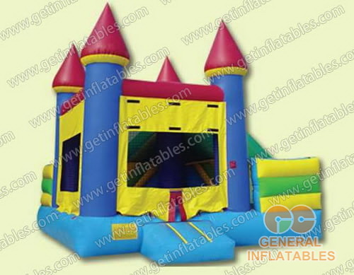Jumping castle combo for your inflatable hire or inflatable rental ...