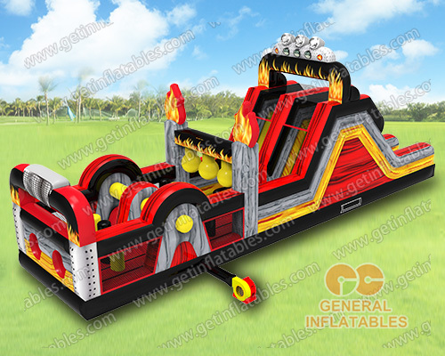 Racing Car Obstacle Course | Obstacle Courses | Products | Getinflatables