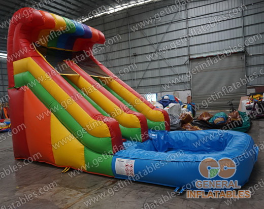 Rainbow water slide | Inflatable Water Slides | Products | Getinflatables